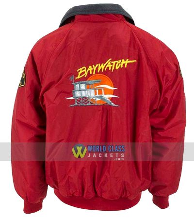 Baywatch David Hasselhoff Bomber Jacket - $100 Off in 2022